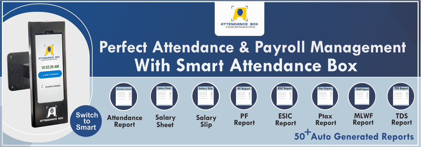 Attendance Box | AI-Powered Touchless Attendance & Payroll System